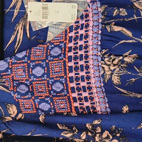 Anthropologie | Tops | Peasant Blouse With Embroidered Detail Featured ...